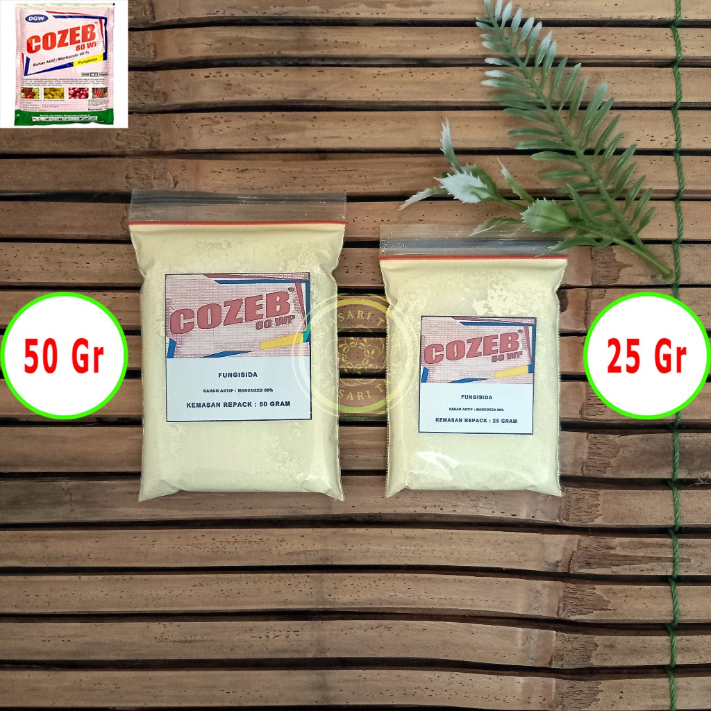 Jual REPACK COZEB 80 WP 25 GR / 50 GR FUNGISIDA OBAT JAMUR PENYAKIT ...
