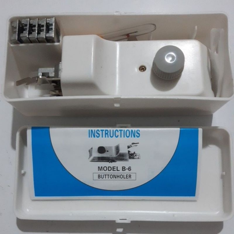 Jual alat lubang kancing butterfly/singer | Shopee Indonesia