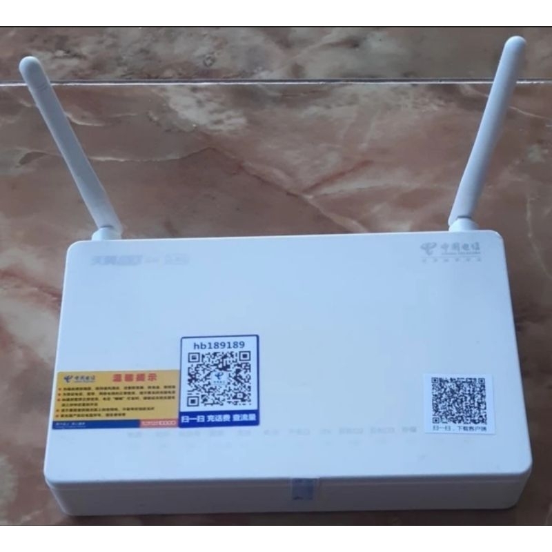 Jual New unit MODEM EPON ONT ONU ZTE F450 V2 suport OMCI body besar ...