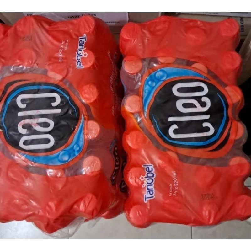 Jual Air Mineral Cleo botol 240 ml | Shopee Indonesia