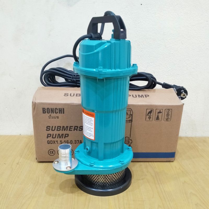 Jual NEW!!! Pompa Celup Air Kotor 370w Submersible Pump 1 inch BONCHI ...