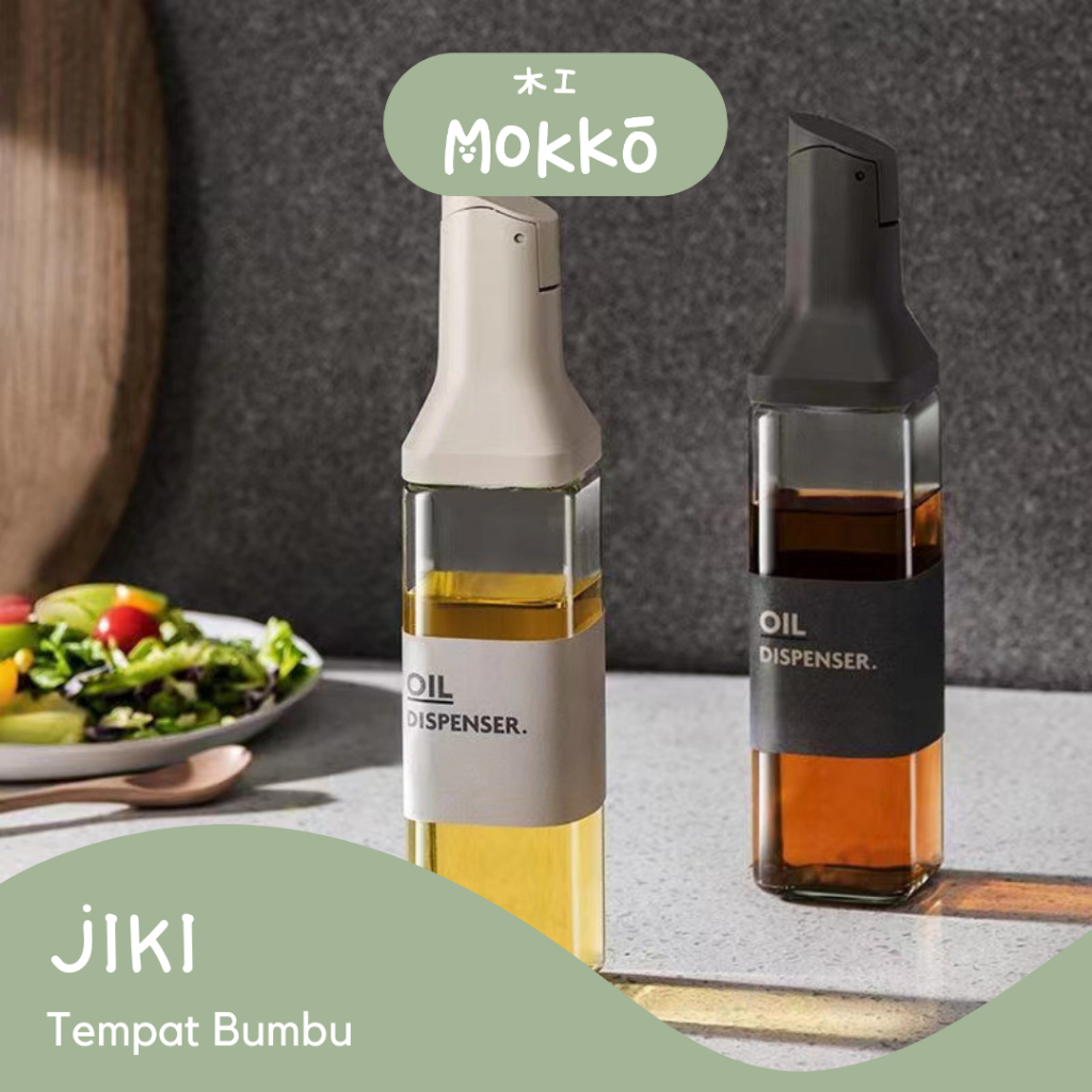 Jual MOKKO - JIKI Dispenser Wijen Olive Oil Otomatis Botol Tuang ...
