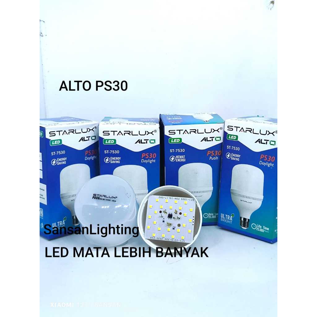 Jual LAMPU LED TABUNG STARLUX 30 ALTO PUTIH SUPER TERANG HARGA PROMO SUPER MURAH | Shopee Indonesia