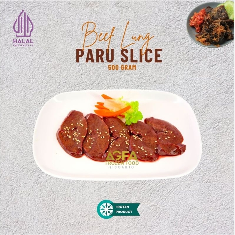 Jual Paru Sapi / Paru Slice / Paru Utuh / Paru 1kg / Paru 500gr ...