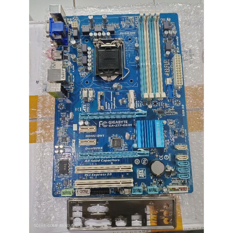 Jual Mainboard Z77/H77/H67/P67/Z68/B75 soket 1155 atx gaming suport ivy ...