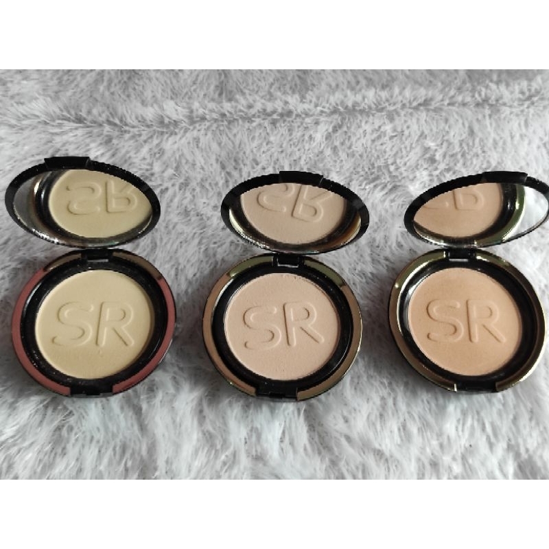Jual Bedak Anti Luntur SR12/ Bedak Padat Ringan Diwajah / Compact ...