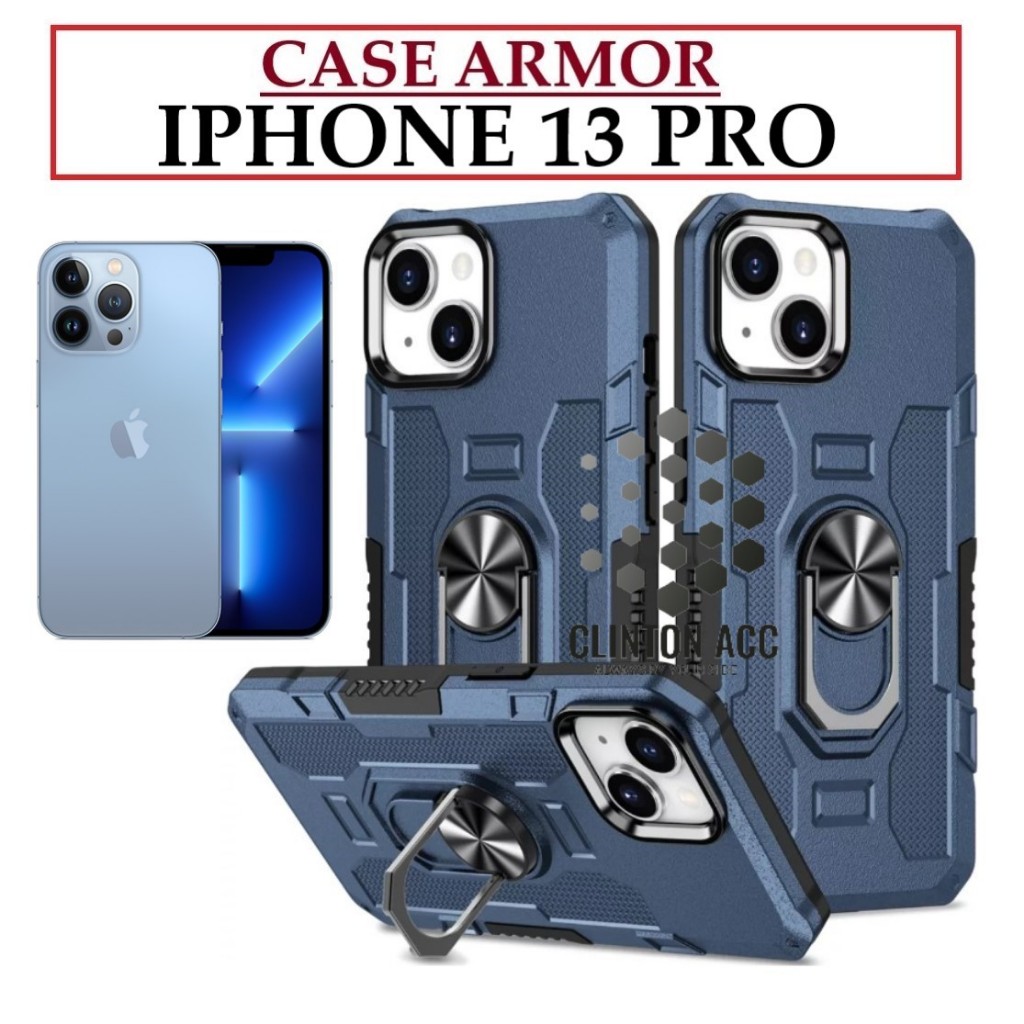 Jual CASE HP IPHONE 13 PRO Case Armor Iring Cincin Magnetic Kesing Hp ...