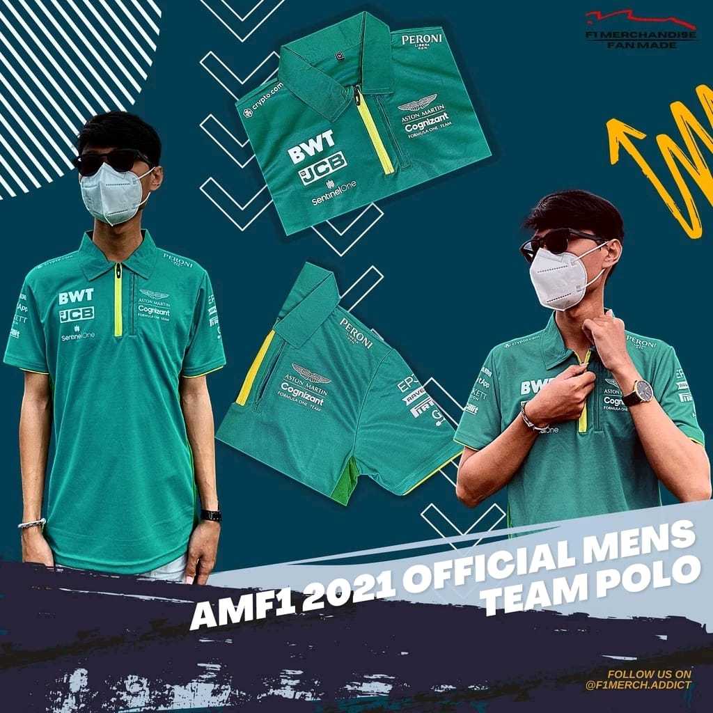 Jual Polo Kaos Kemeja F1 Aston Martin Formula 1 2021 Fan Made | Shopee ...
