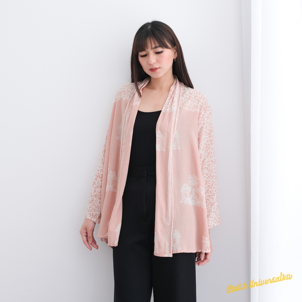 Jual BATIK UNIVERSALKU - Cardigan batik cap motif Camel Onta Eid ...
