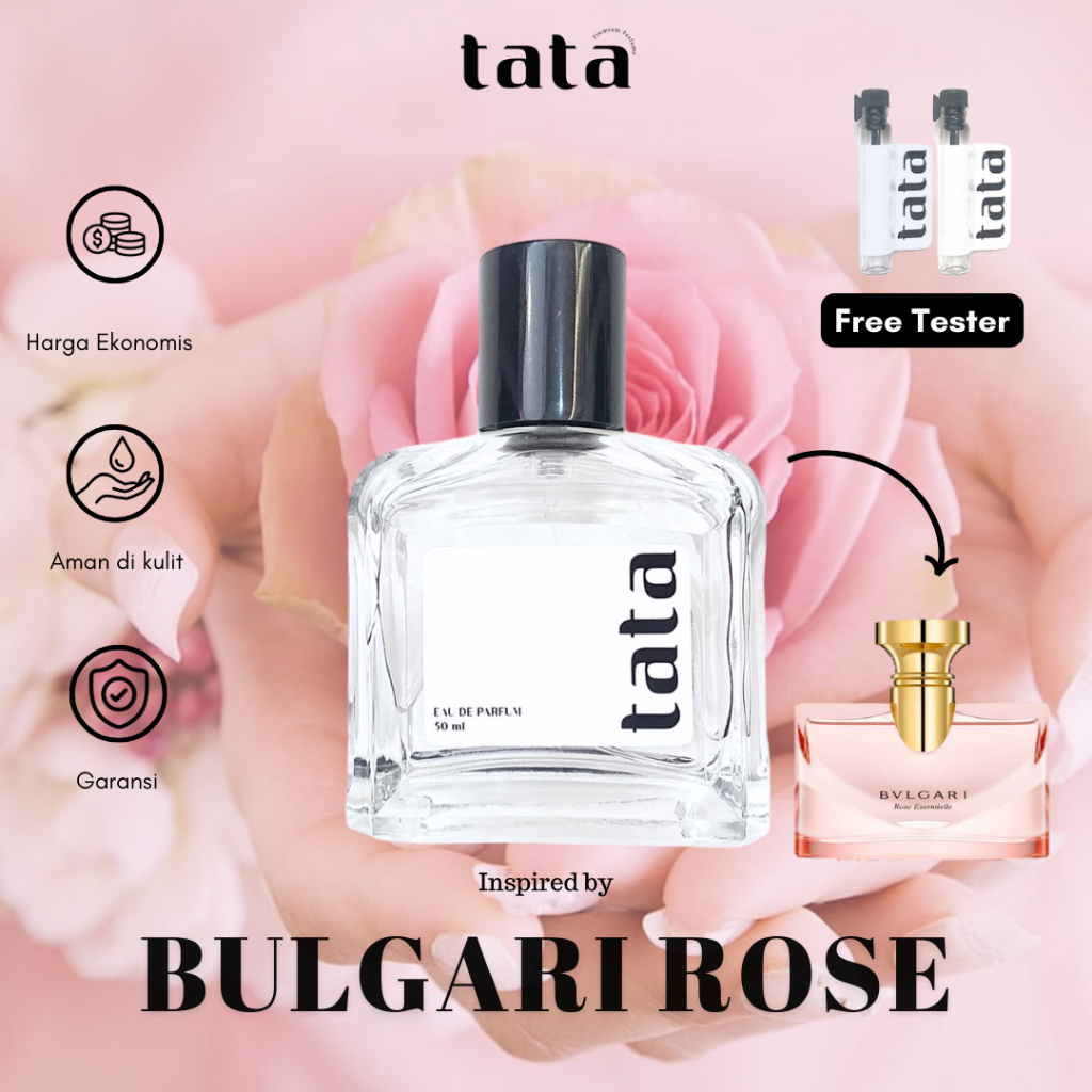 Jual Parfum Wanita segar dan tahan lama Bulgari ROSE by Tata Perfume ...