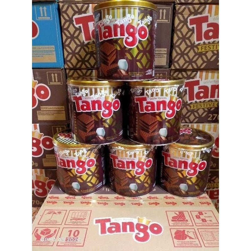 Jual WAFER TANGO KALENG COKLAT / VANILA | Shopee Indonesia