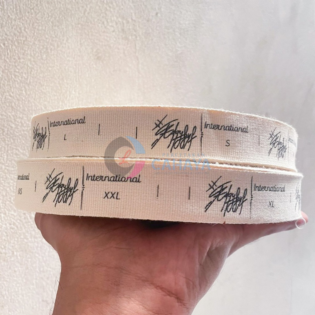 Jual Label Piterban, Label Katun, Label Baju, Label Hijab (panjang 48M ...