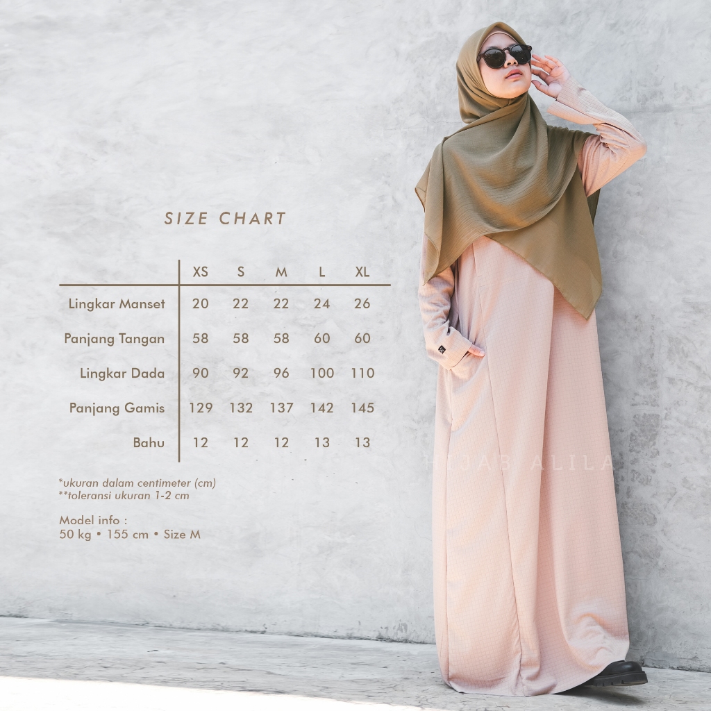Jual Gamis Hijab Alila | Shopee Indonesia