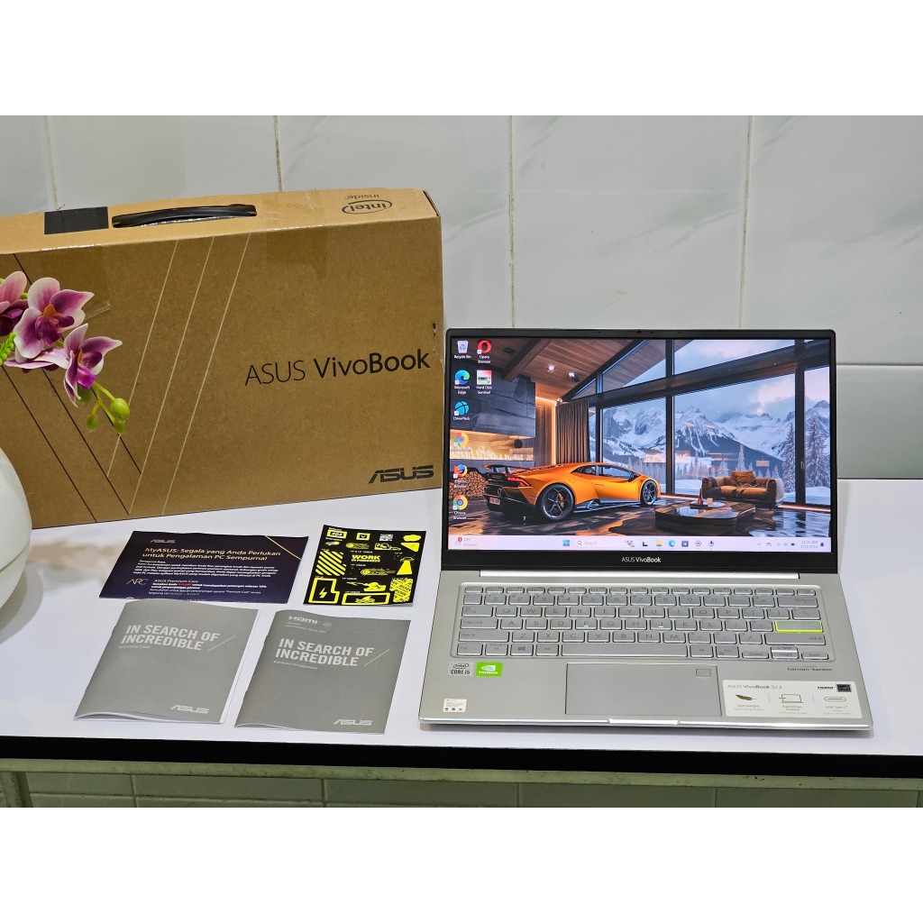 Jual ASUS Vivobook S13 intel core i5 gen 10 Dual Graphic Nvidia MX 350 ...
