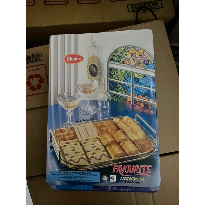 Jual MONDE FAVORITE ASSORTMENT COOKIES 575GRAM | Shopee Indonesia