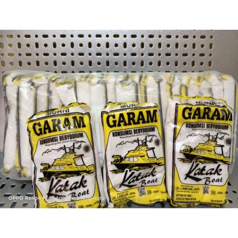 Jual garam cap katak ukuran 200g | Shopee Indonesia