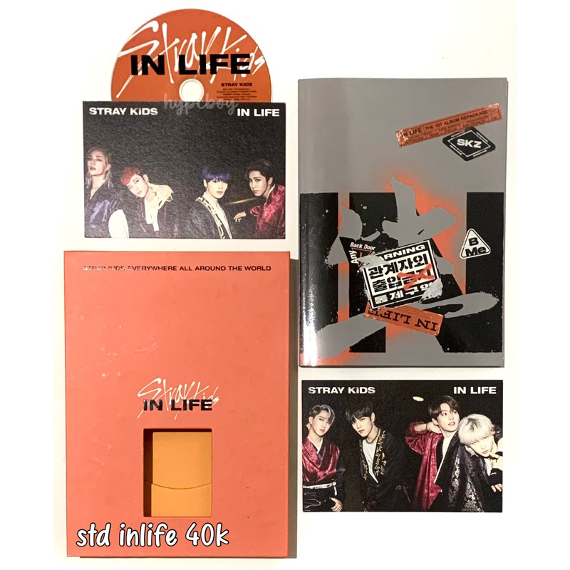 Jual album only inlife inseng stray kids skz standar std versi ver ...