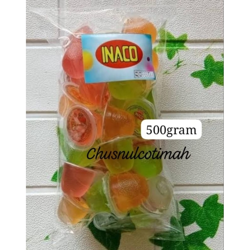 Jual JELLY INACO 500GRAM/ INACO JELLY KEMASAN +- 500GR | Shopee Indonesia