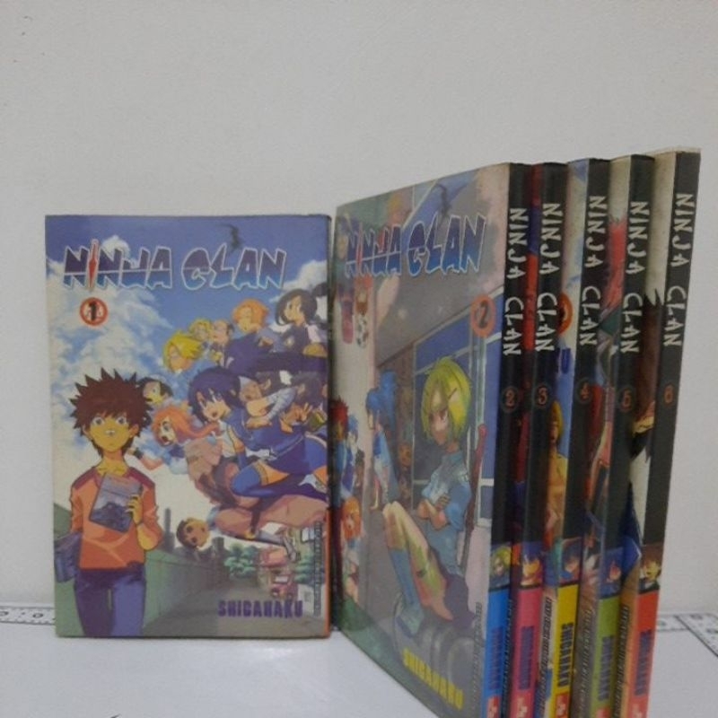 Jual KOMIK NINJA CLAN (VOL. 1-6 TAMAT) | Shopee Indonesia