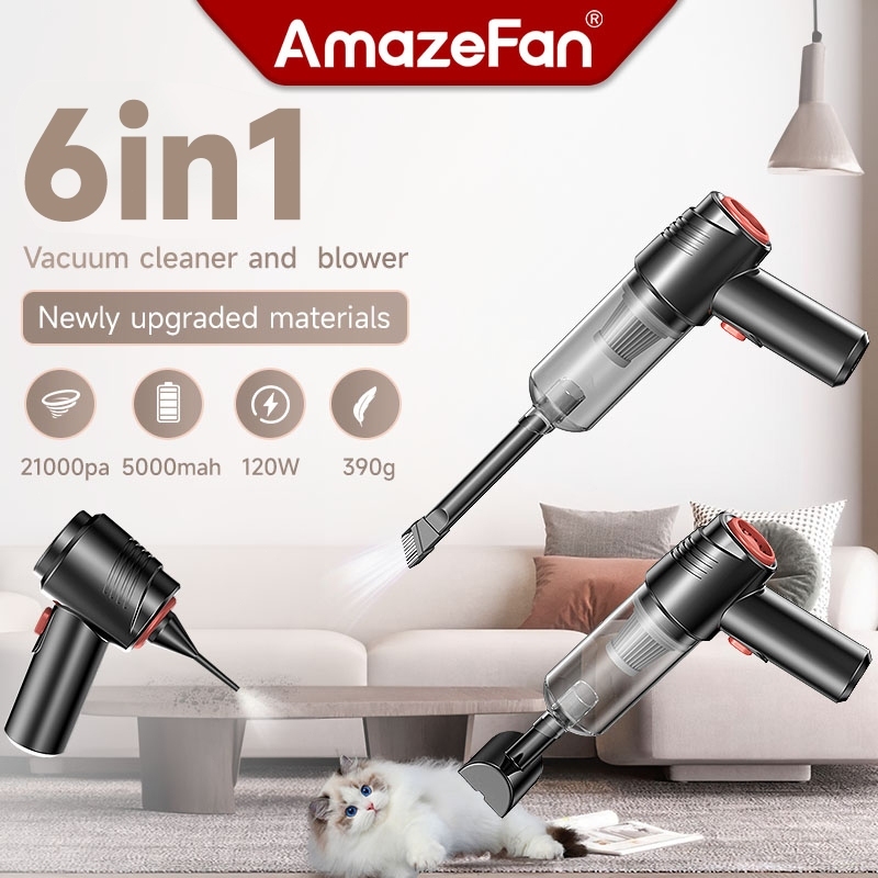 Jual AmazeFan 21000Pa Vacuum cleaner portable 6 in Penyedot Debu Mini ...