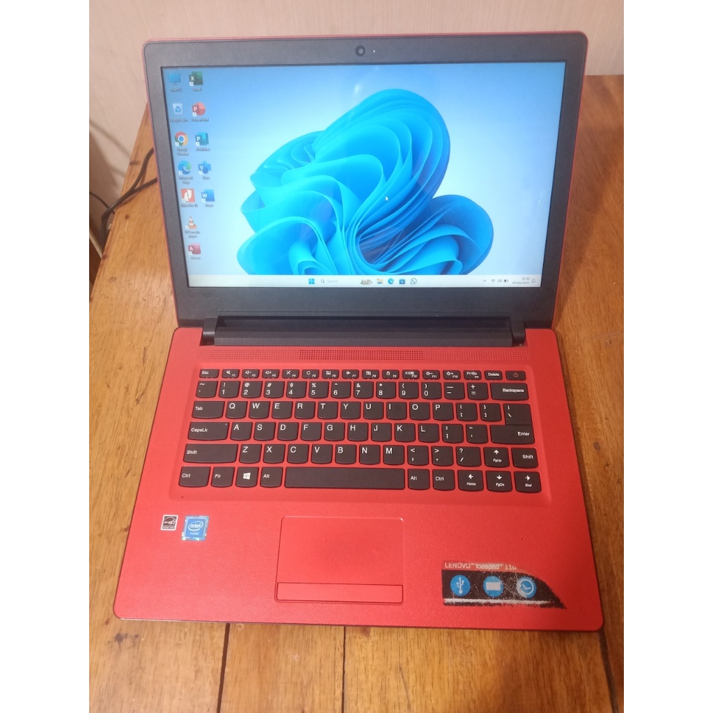 Jual LAPTOP LENOVO IDEAPAD 110 INTEL DUALCORE SSD RAM 4GB | Shopee ...