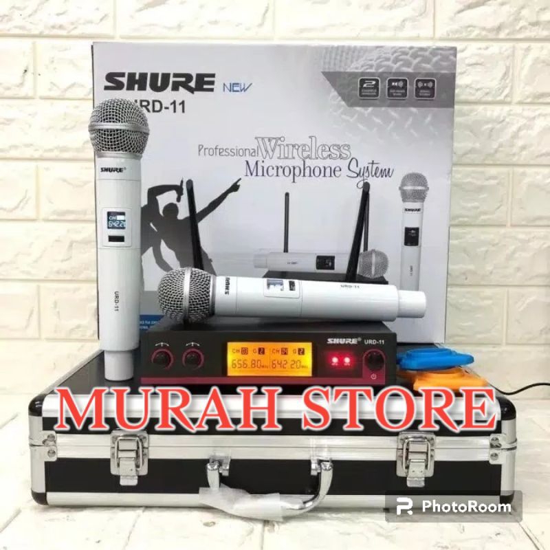 Jual mic wireless shure urd 11 HANDHELD shure urd11 | Shopee Indonesia