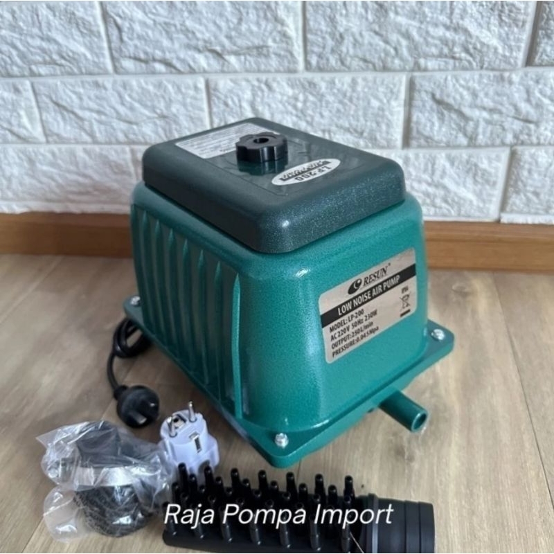 Jual resun lp200 lp 200 low noise air pump pompa aerator oksigen ...