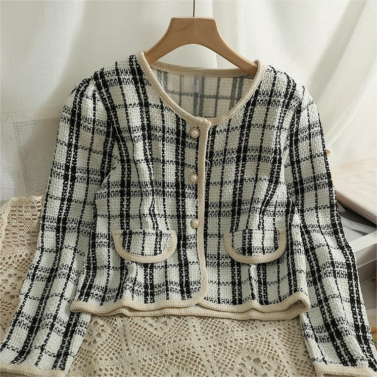 Jual XIAOZHAINV Cardigan Rajut Wanita Korean Style Jaket Wanita Crop Top cardigan rajut korea ...