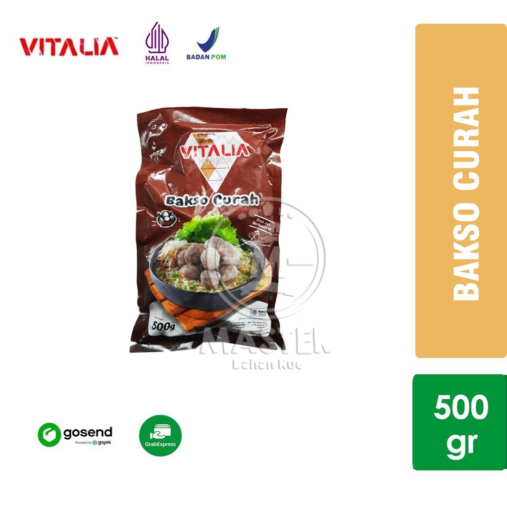 Jual Vitalia Bakso Curah 500gr / Bakso Daging [KHUSUS INSTANT] | Shopee ...