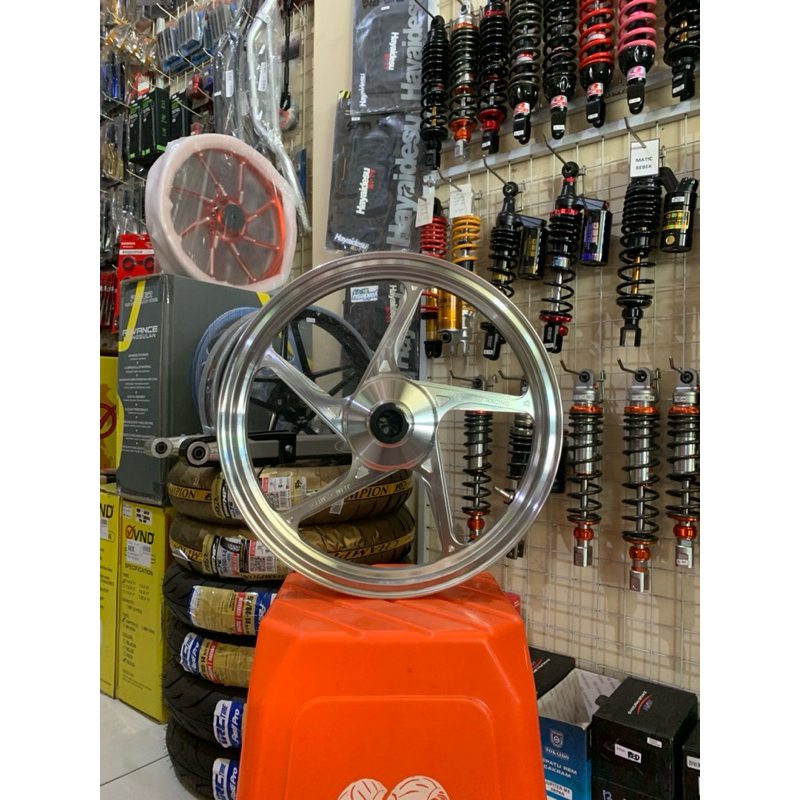 Jual VELG VND AK55 BEAT SCOOPY GENIO - CHROME | Shopee Indonesia