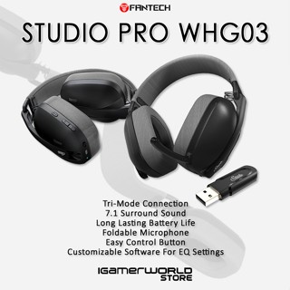 Jual Fantech Studio PRO WHG03P Wireless Bluetooth Headset Gaming ...