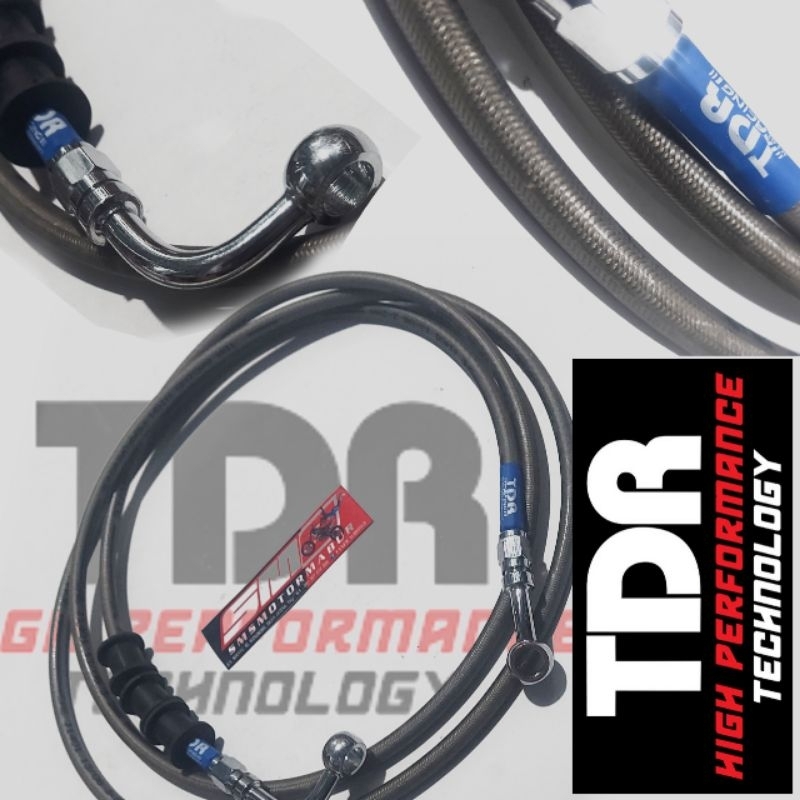 Jual Selang Rem 210Cm/2 meter TDR Racing Silver | Shopee Indonesia