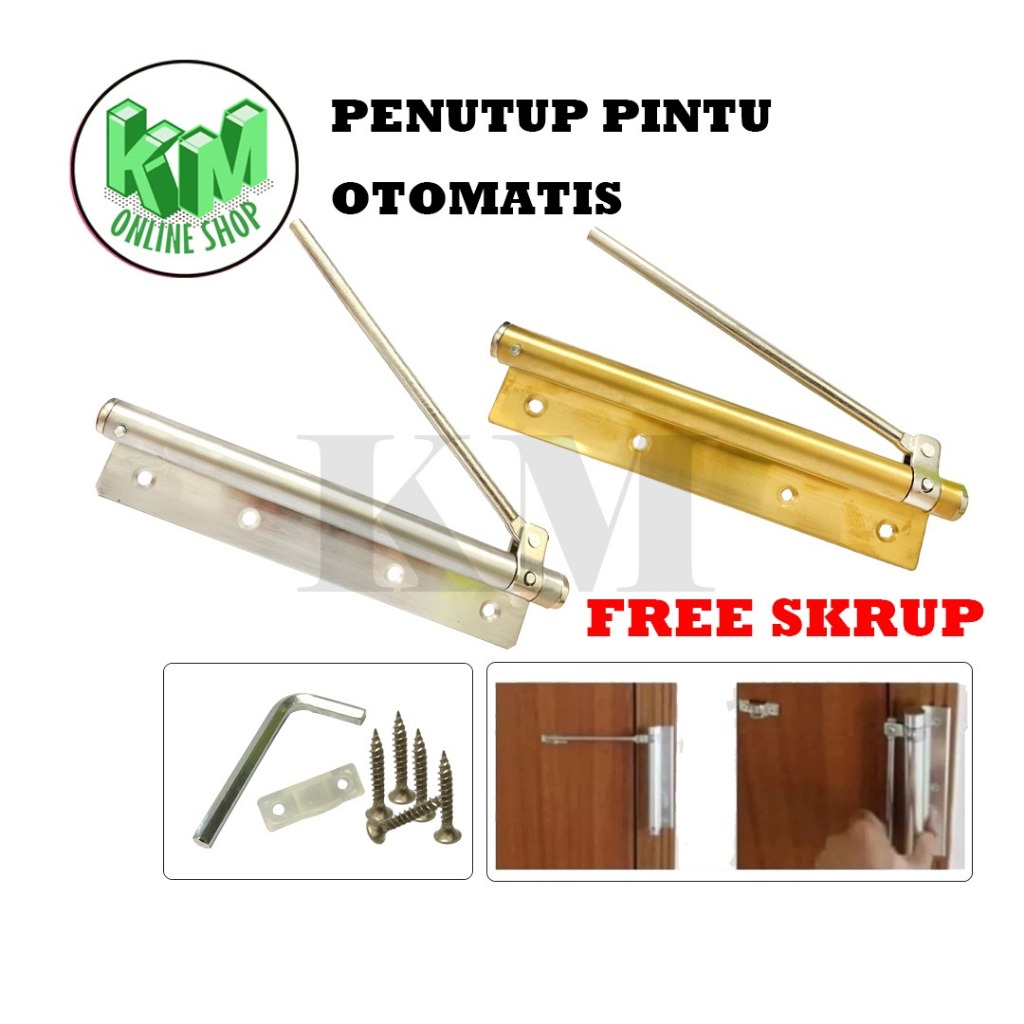 Jual Door Closer Per Stang Engsel Koboi Penutup PIntu otomatis kecil ...