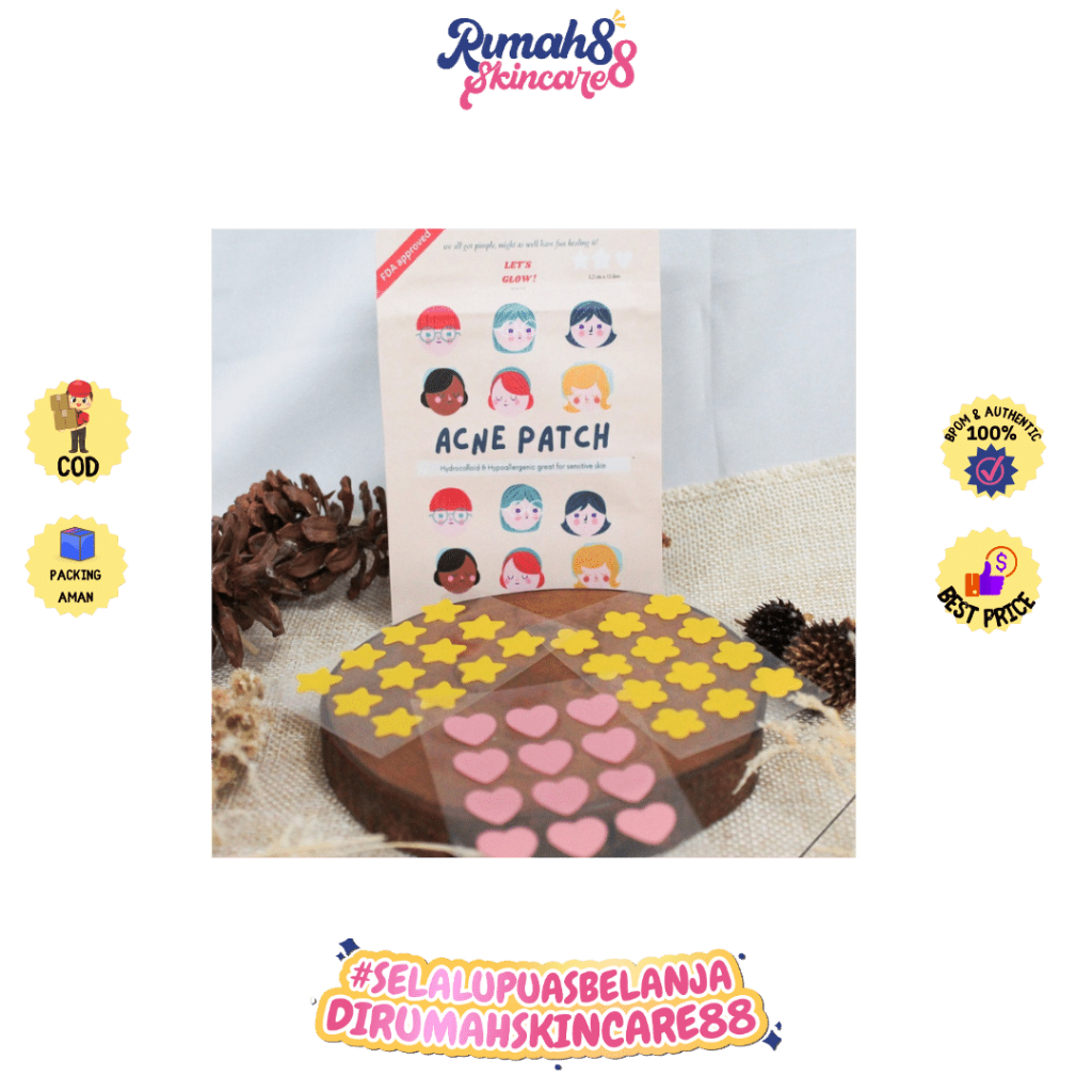 Jual RSC 88 - LET'S Glow Acne Patch Colorful | Shopee Indonesia