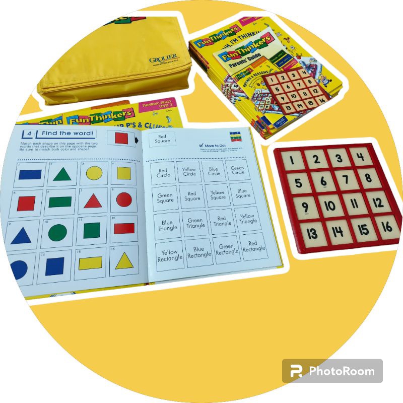 Jual Fun Thinkers Grolier Original Lengkap Mulus ( Stock Ready ...