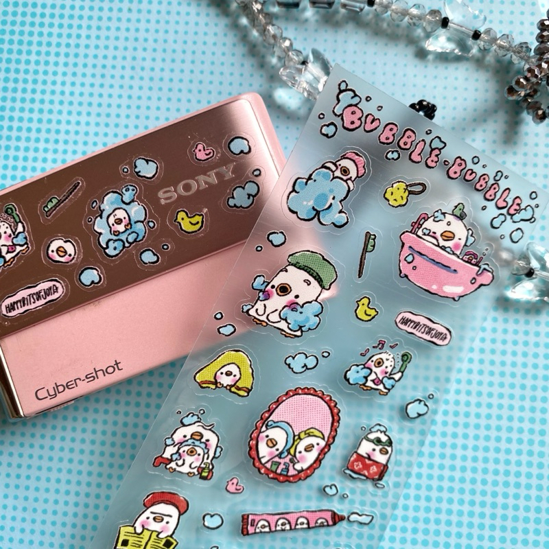 Jual Bubble Bubble Transparent Sticker Sheet | Shopee Indonesia