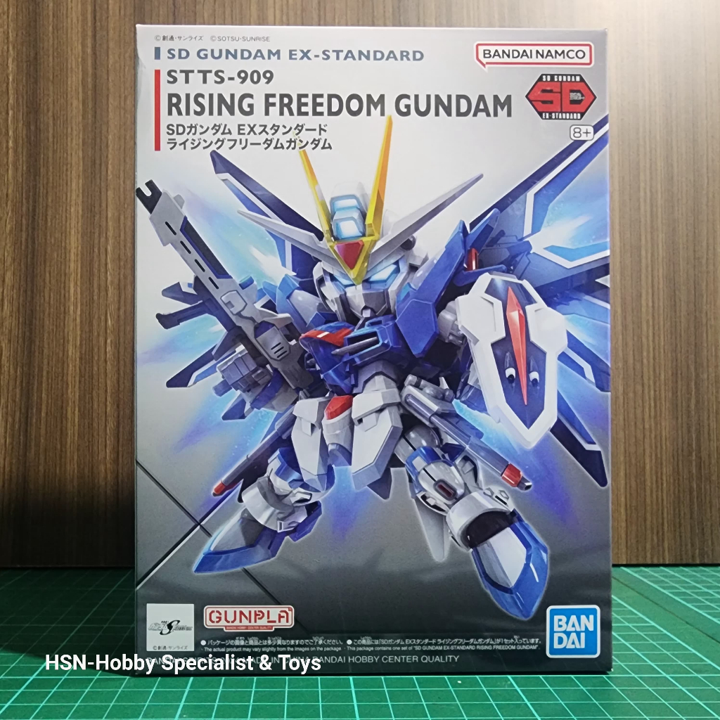 Jual SD Gundam Ex-Standard Rising Freedom Gundam | Shopee Indonesia