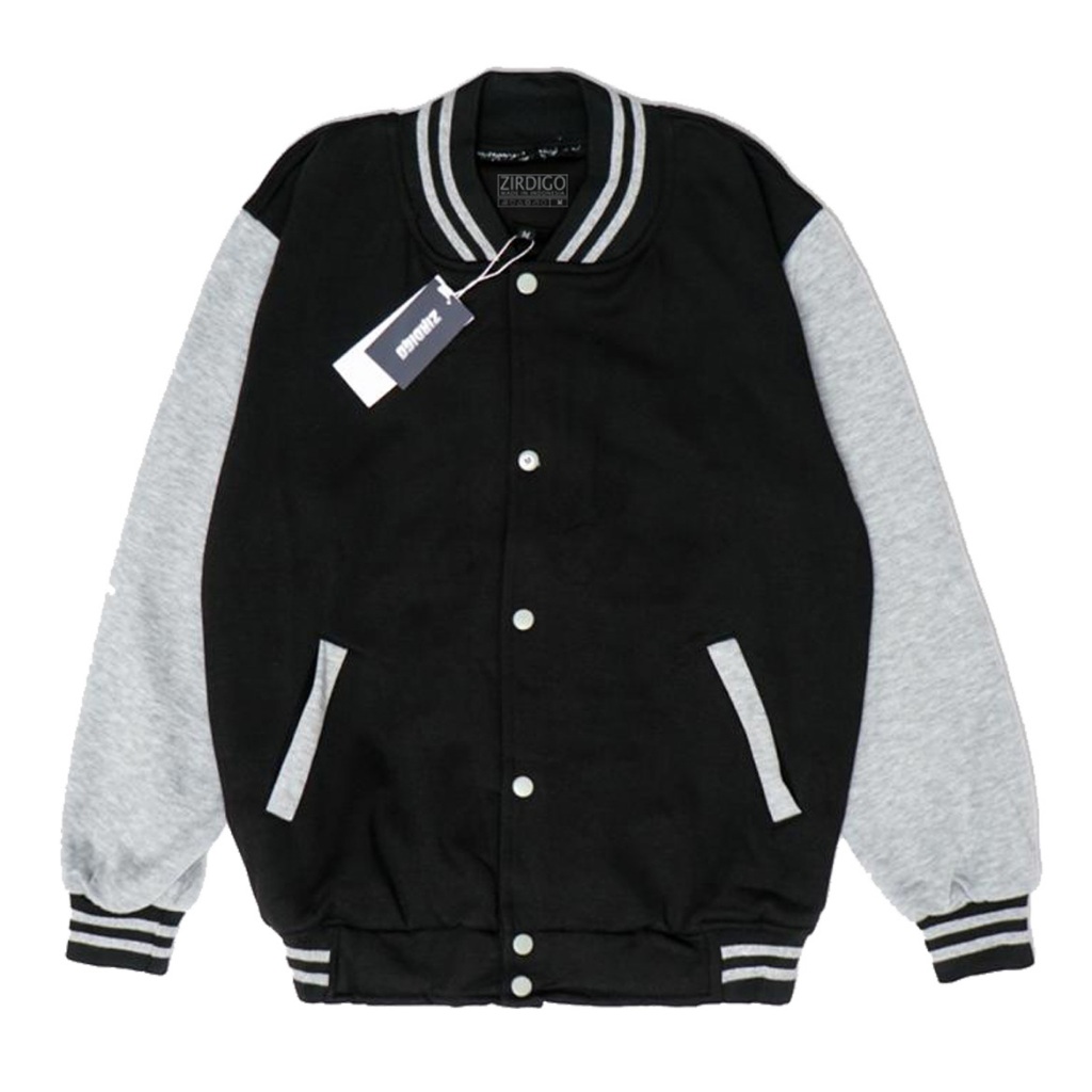 Jual Zirdigo Jaket Baseball Polos Keren Baseball Kancing Baseball ...