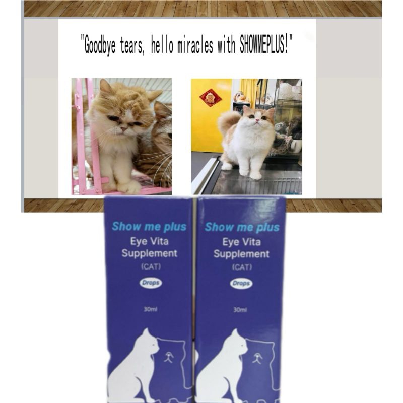 Jual UNTUK KUCING Show Me Plus Supplement Tear Stain Remover For Cat ...