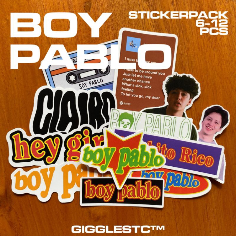 Jual Sticker Pack BOY PABLO | Shopee Indonesia