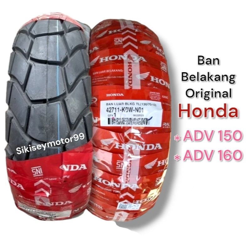 Jual BAN 130/70-13 M/C 57P Tubeless – BAN BELAKANG ADV 150 ADV 160 ...