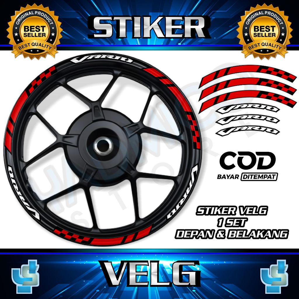 Jual Stiker Velg - Sticker Velk - Cutting Lis Velg - Stiker Velg Motor ...