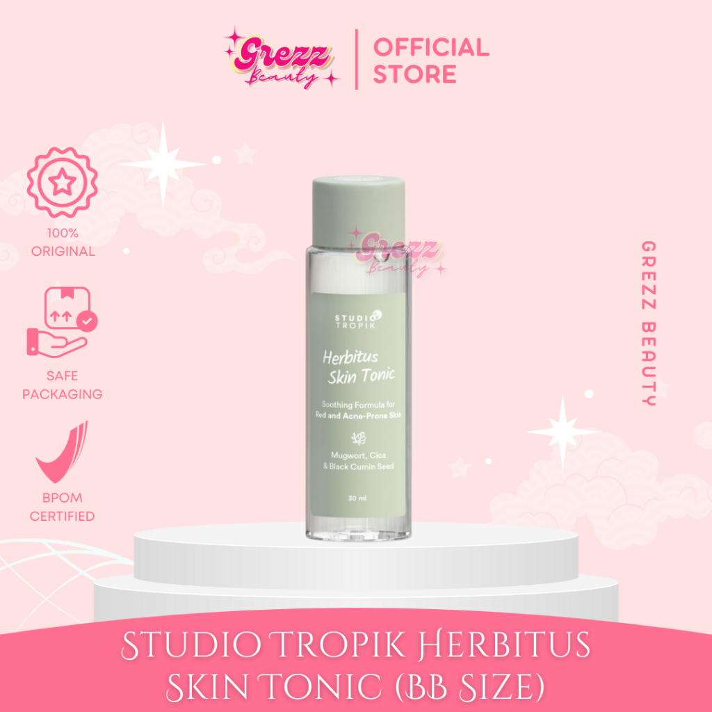 Jual Studio Tropik Herbitus Skin Tonic - 30ml (BB Size) | Shopee Indonesia