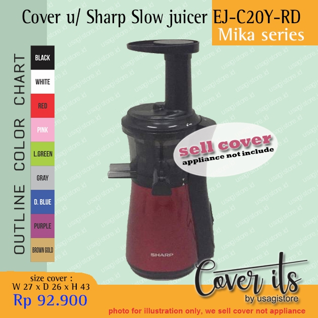 Jual COVER UNTUK SHARP SLOW JUICER EJ-C20Y-RD | Shopee Indonesia