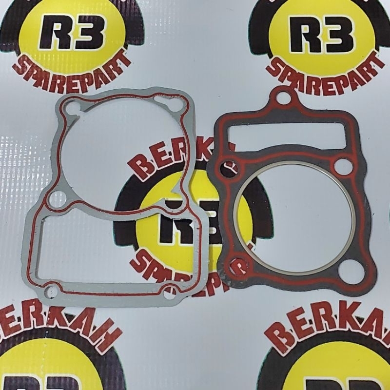 Jual Gasket perpak paking top set blok Kaisar Nozomi 150cc non radiator motor roda tiga -Sedia ...