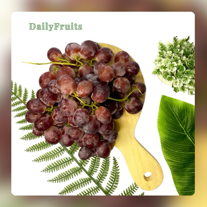 Jual AnggurMerah Red Globe Fresh Import Chinese | DailyFruits | Shopee ...
