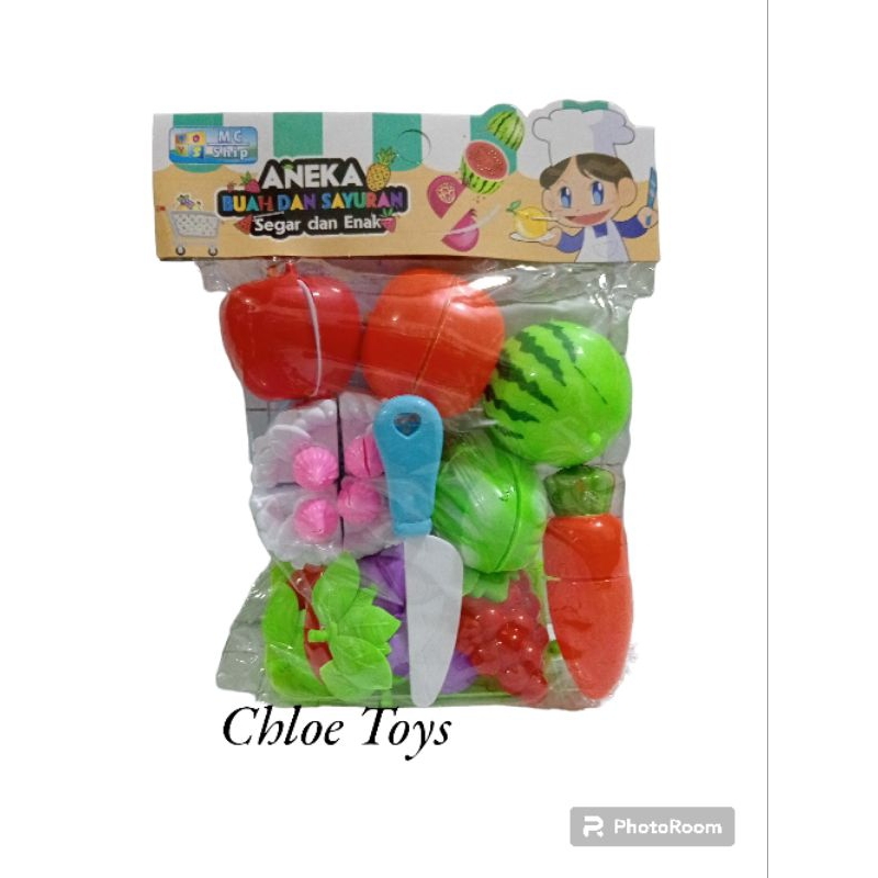 Jual MAINAN ANAK ANEKA BUAH DAN SAYUR MF20 | Shopee Indonesia
