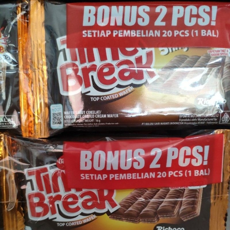 Jual Nabati Time Break Box isi 20 | Shopee Indonesia