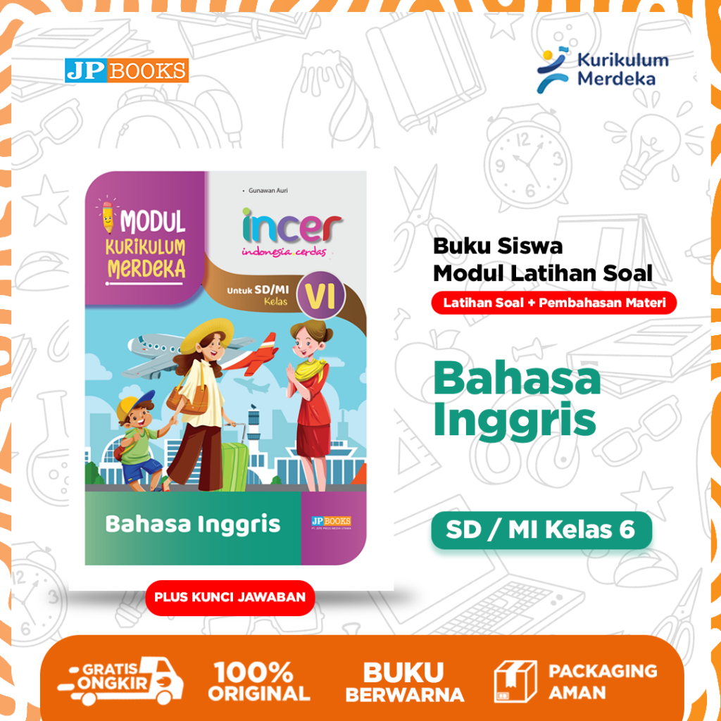 Jual JP Books – Buku Siswa Sekolah Modul Latihan Kurmer Soal Incer ...