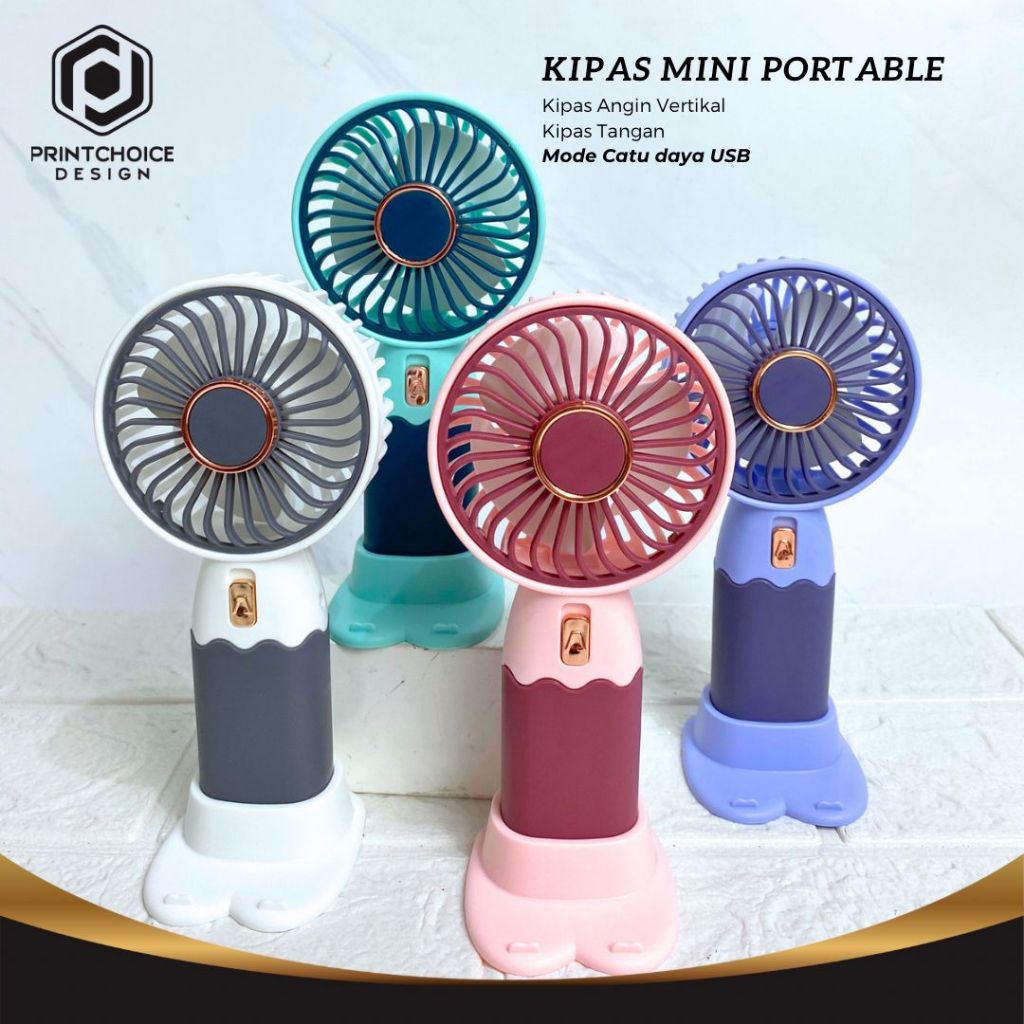 Jual Kipas Angin Mini Custom Grafir Nama Logo Perusahaan Kipas Lipat ...